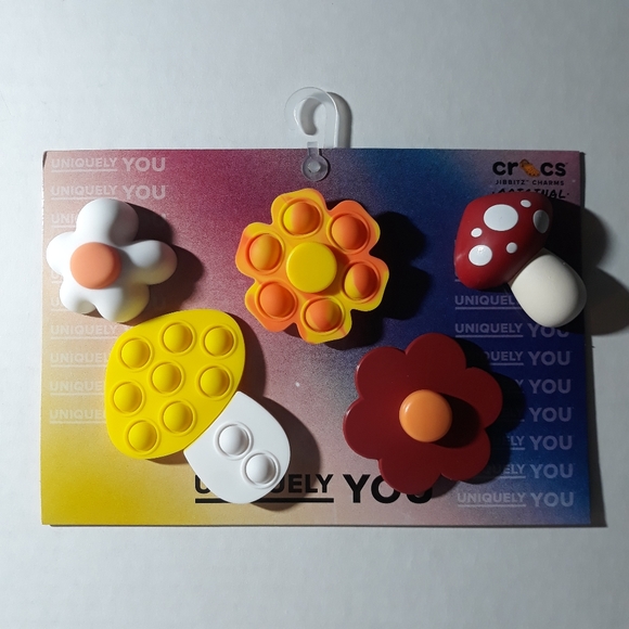 CROCS | Accessories | New Crocs 3d Pop It Jibbitz Set | Poshmark